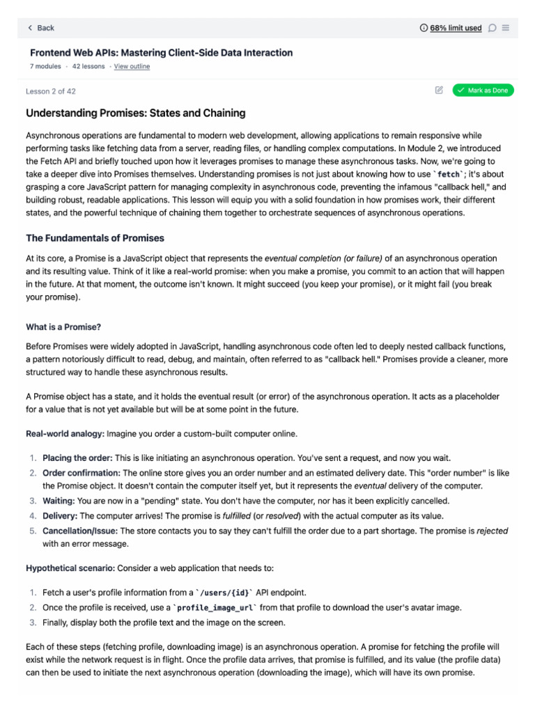 Screencapture Roadmap Sh Ai Course Frontend Web Apis Mastering ...