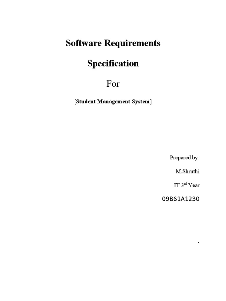 Student Management System | Download Free PDF | Microsoft Visual Studio ...