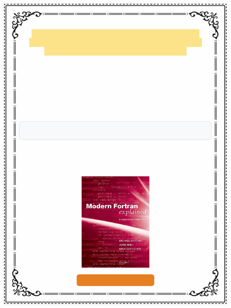 Modern Fortran Explained: Incorporating Fortran 2018 8th Edition ...