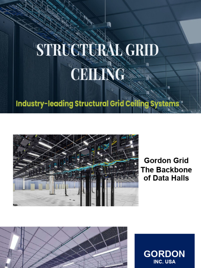 Gordon Grid: Data Center Ceiling Solutions | PDF