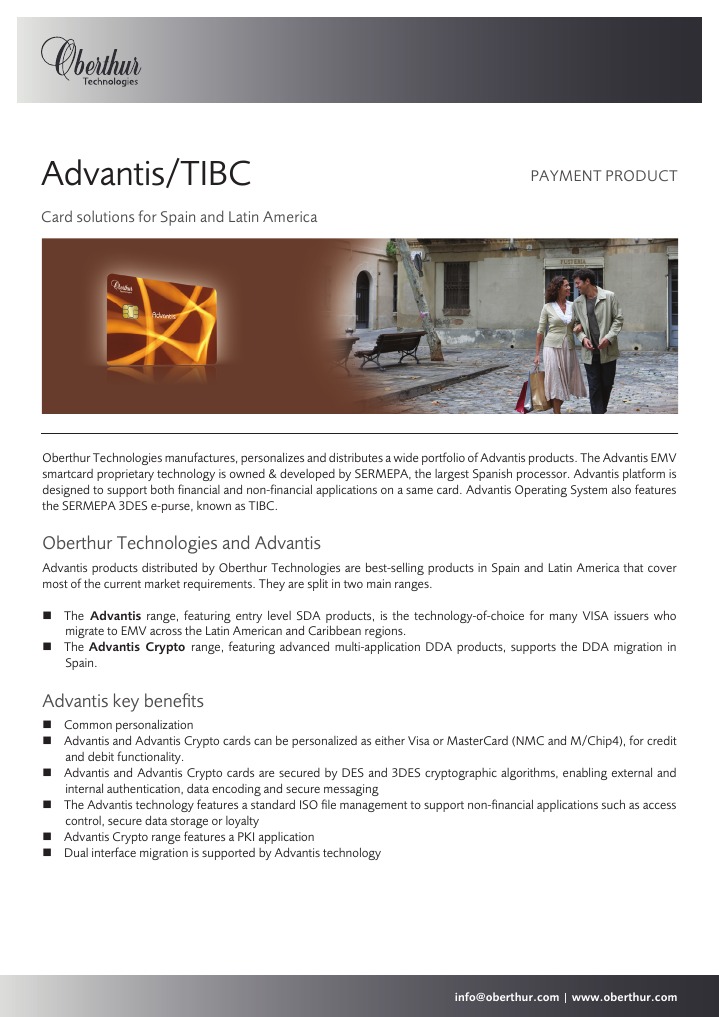 Advantis | PDF | Emv | Financial Technology