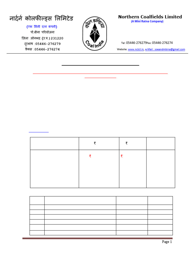 Notice Inviting Tender (E-Tendering) : Open Tender | PDF | Joint Venture