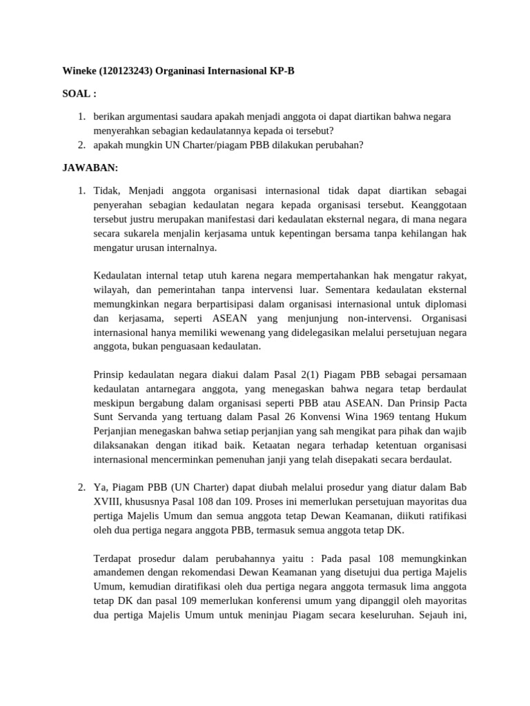 Responsi Week 14 120123143 Wineke | PDF