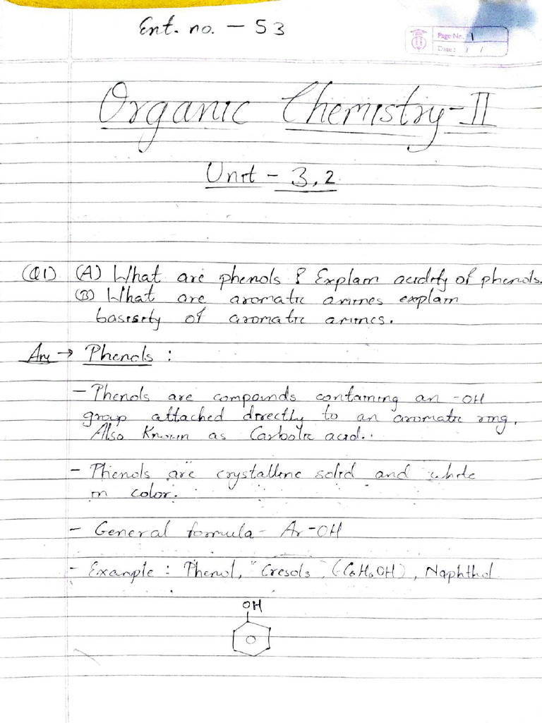 Oc Unit 3 (Ent No.53) | PDF