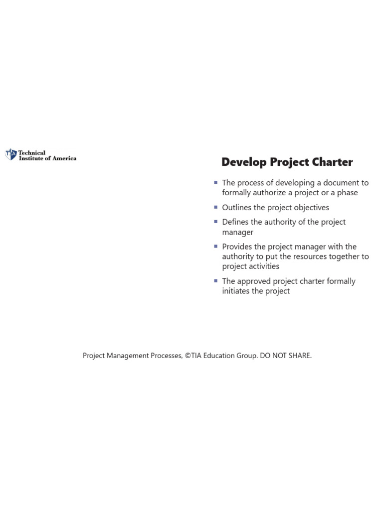 Project Charter | PDF | Project Management | Service Level Agreement