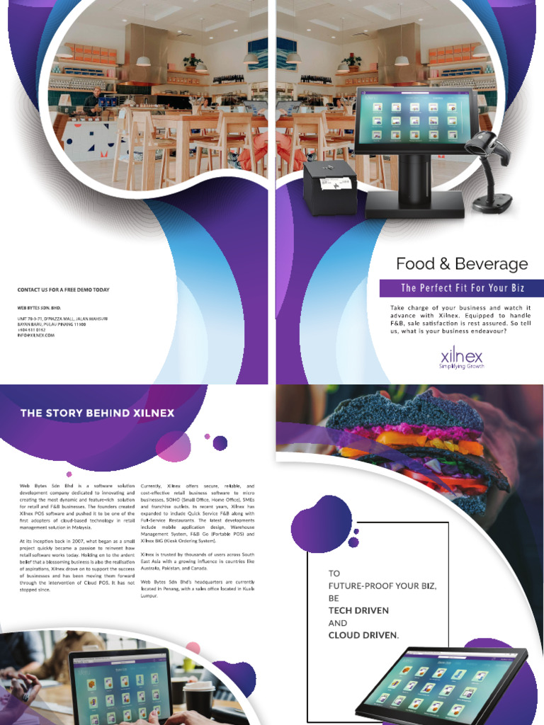 Xilnex F&B Brochure | PDF