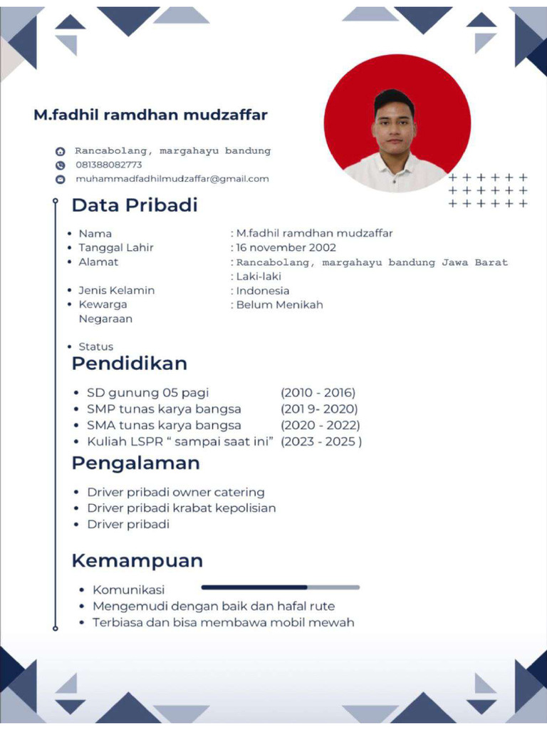 CV Baru | PDF