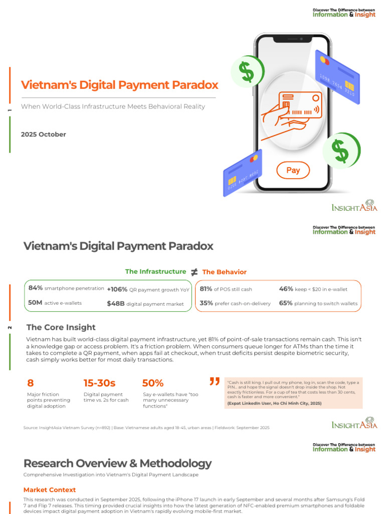 VN Digital Payment Industry Analysis | PDF | Cash | Qr Code