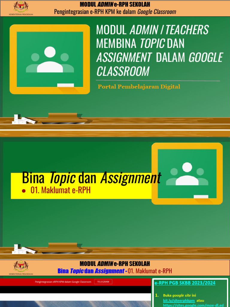 1.2 Modul Admin- Bina Topic dan Assignment | PDF