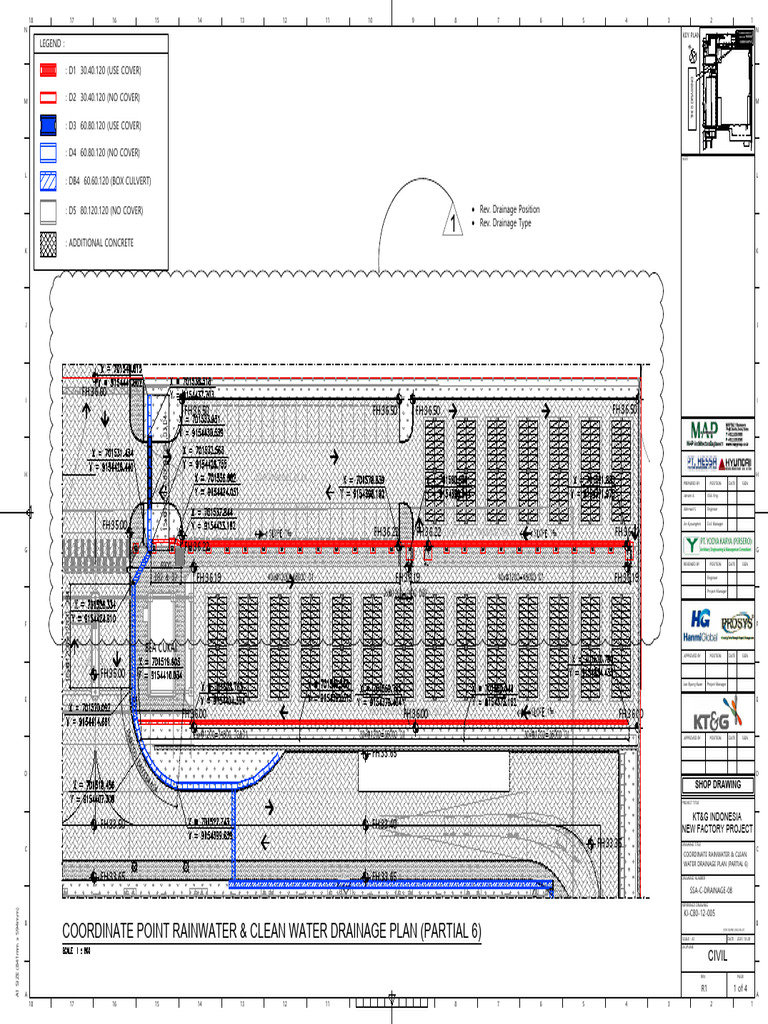 Ssa-C-Drainage-8-Rainwater Drainage Plan & Section Partial 6 - R1 | PDF