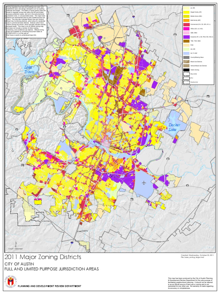 Major Zoning Districts | PDF | Urban Planning | Land Use