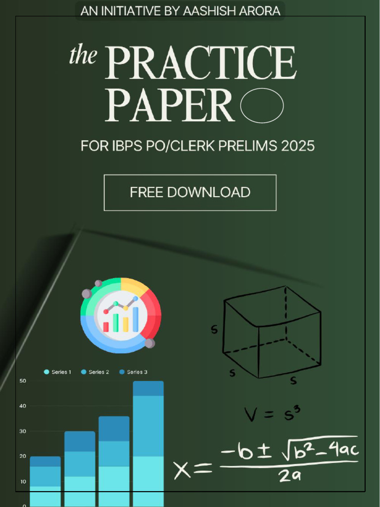 Bank Exam Practice Paper 2025 | PDF