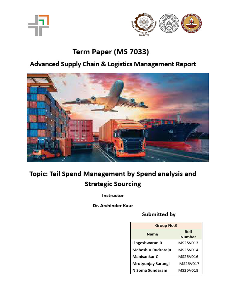 Tail Spend Management in Manufacturing | PDF | Procurement | Supply Chain