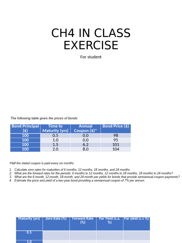 Bond Pricing and Yield Calculations | PDF