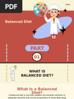 Balanced Diet Chart Overview | PDF
