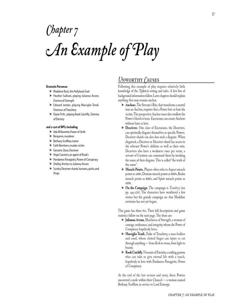 A Sample of Play | PDF