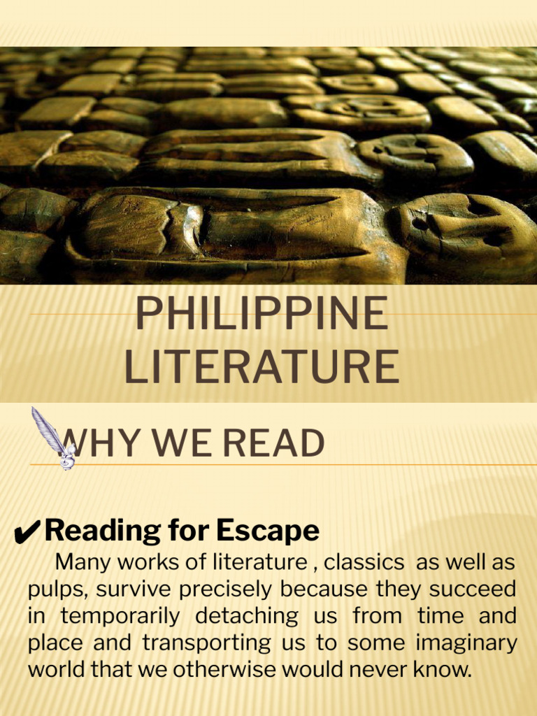 Philippine Literature | PDF | Poetry | Metre (Poetry)
