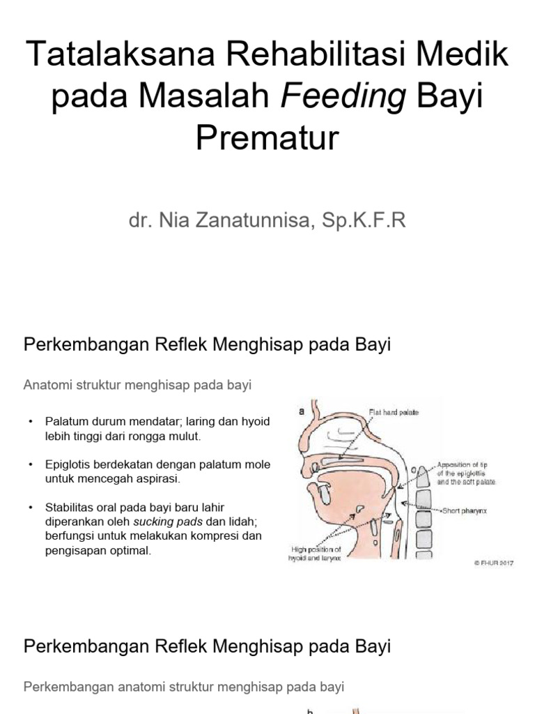 Rehabilitasi Feeding Bayi Prematur | PDF