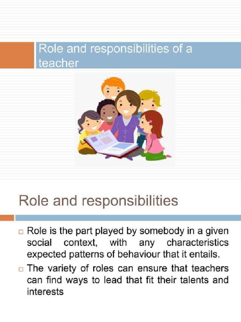 Functions of A Teacher | PDF
