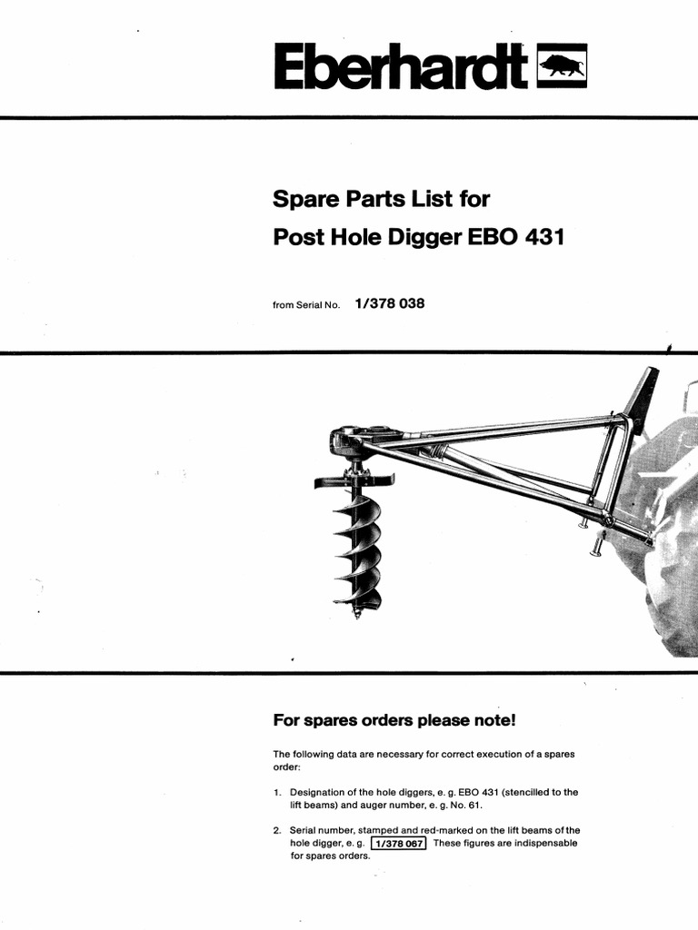 EBO 431 Engl | PDF