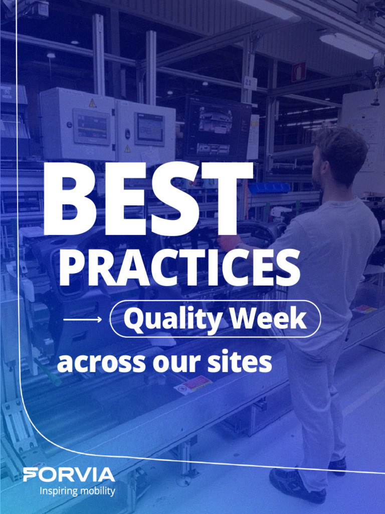 Quality Week: Enhancing Manufacturing Standards | PDF