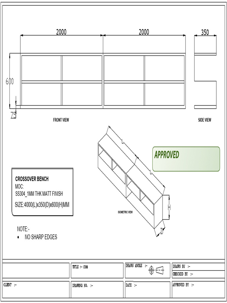 R01 - Cross Over Bench - Removed | PDF
