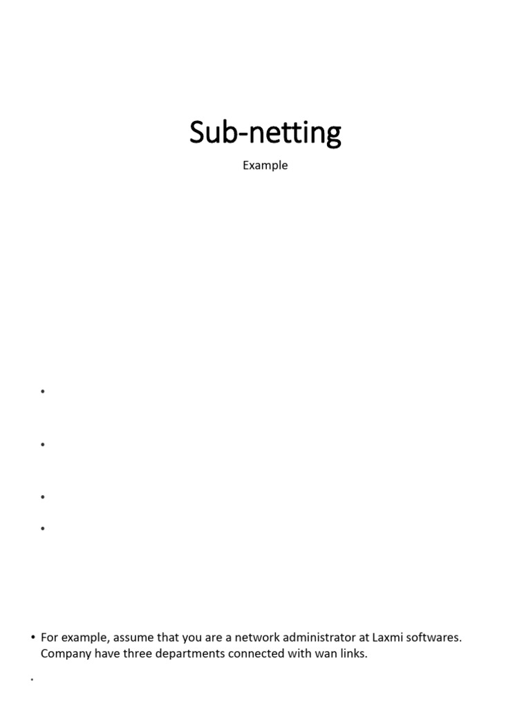 VLSM and FLSM Subnetting Explained | PDF | Wide Area Network | Routing
