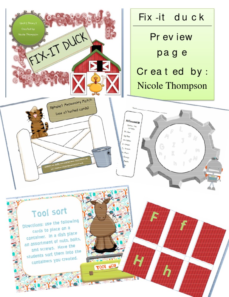 Fix It Duck Preview | PDF