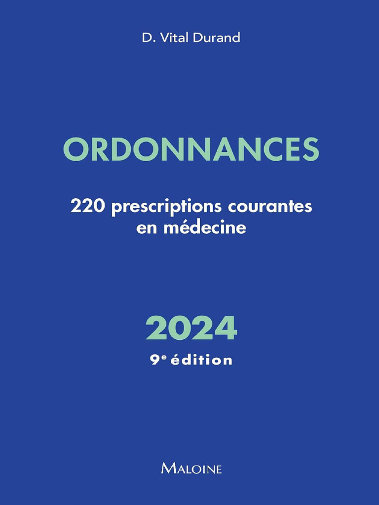 Ordonnances 2024 | PDF