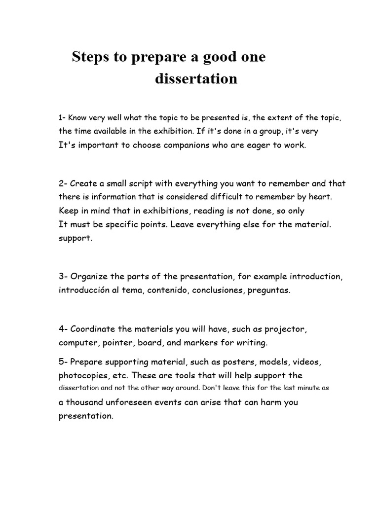 Steps To Prepare A Good Presentation | PDF