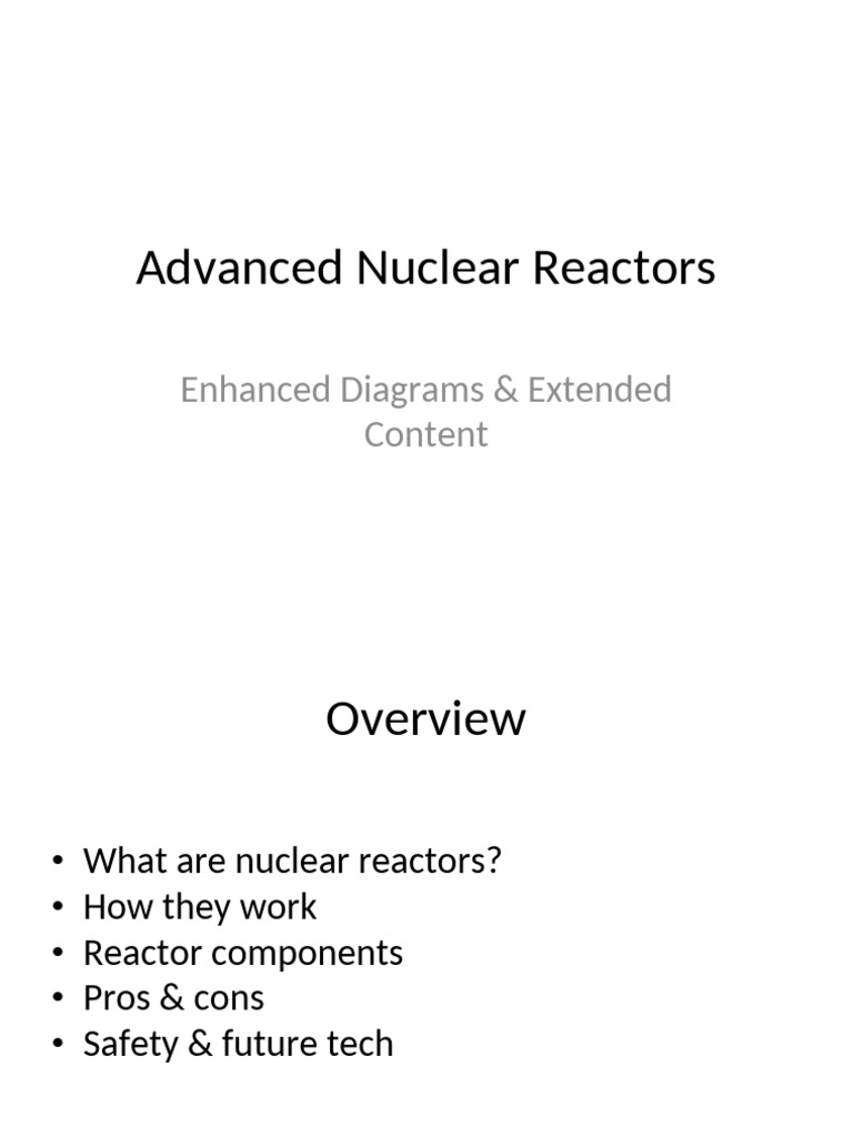 Nuclear - Reactor - Presentation - Improved (1) - Merged | PDF ...