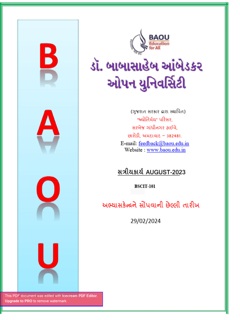 Bscit 101 | PDF