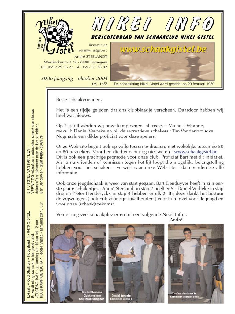 Nikei Info 192 | PDF