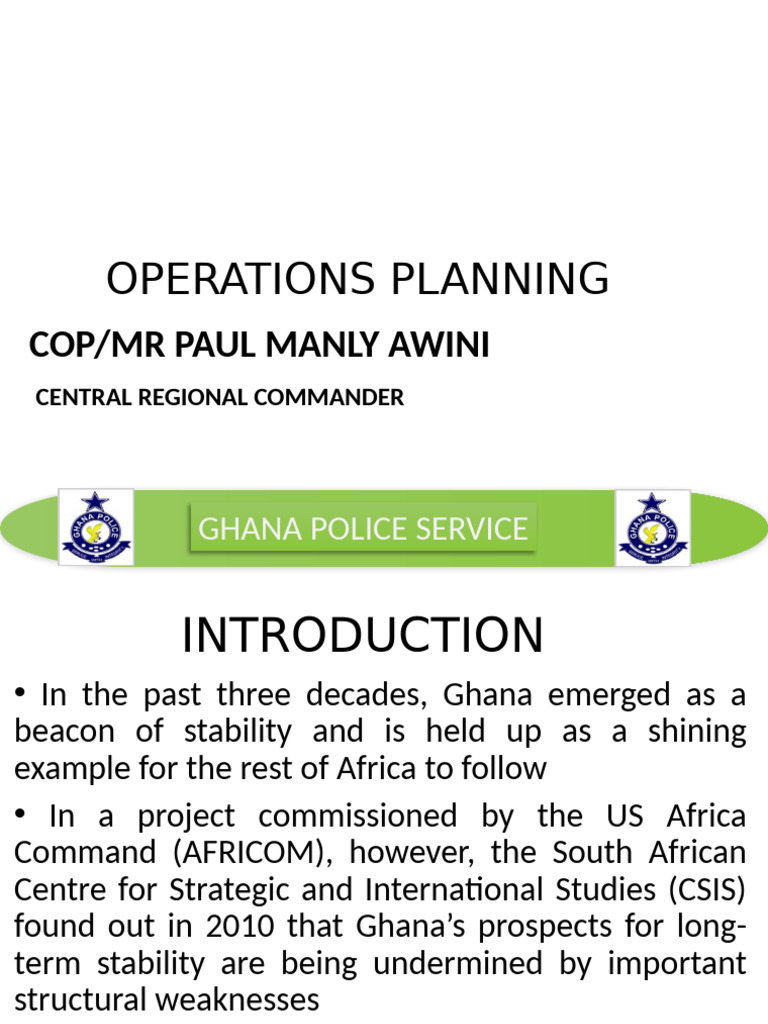 1 Police Operations Planning | PDF | Cbrn Defense | Police