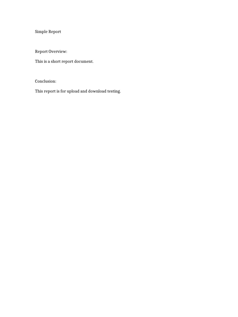 Document 4 Report | PDF