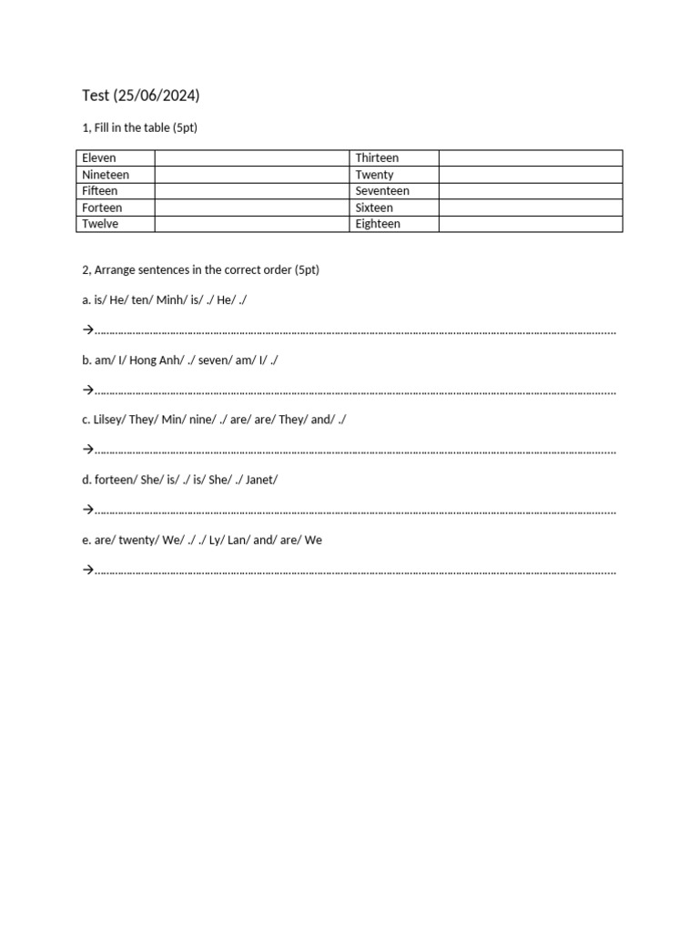 English Language Test Preparation Guide | PDF