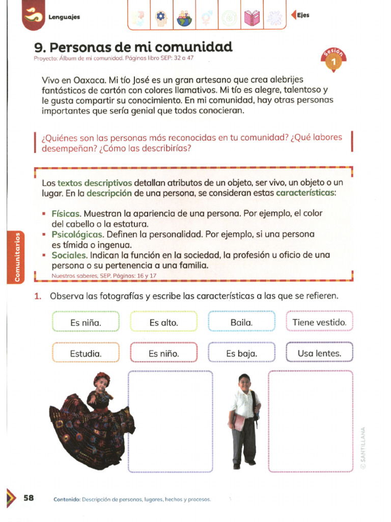 3° Primaria Santillana 2 | PDF