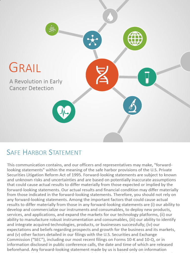 Grail.investor.presentation | PDF | Cancer | Carcinogenesis
