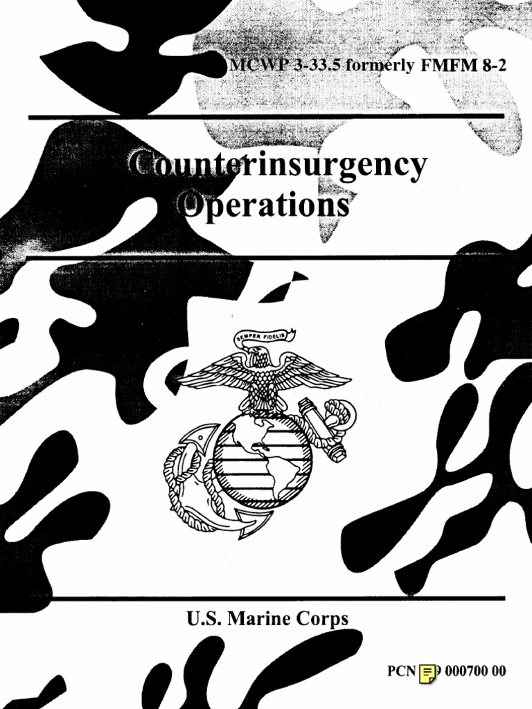 MCWP 3-33.5 Counterinsurgency Operations