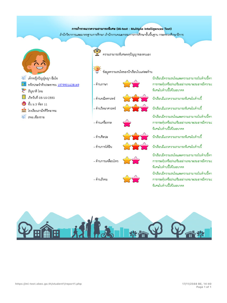 Student Report | PDF