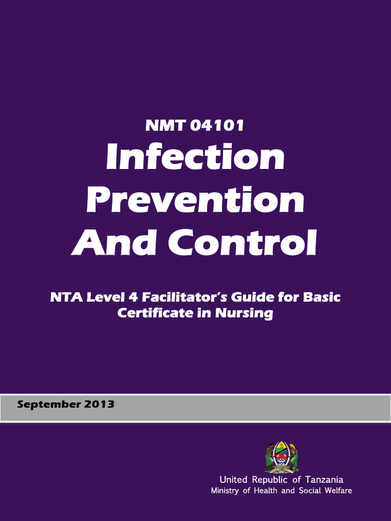 FG _ Infection Prevention and Control Revised _Final-1 | PDF | Bacteria ...