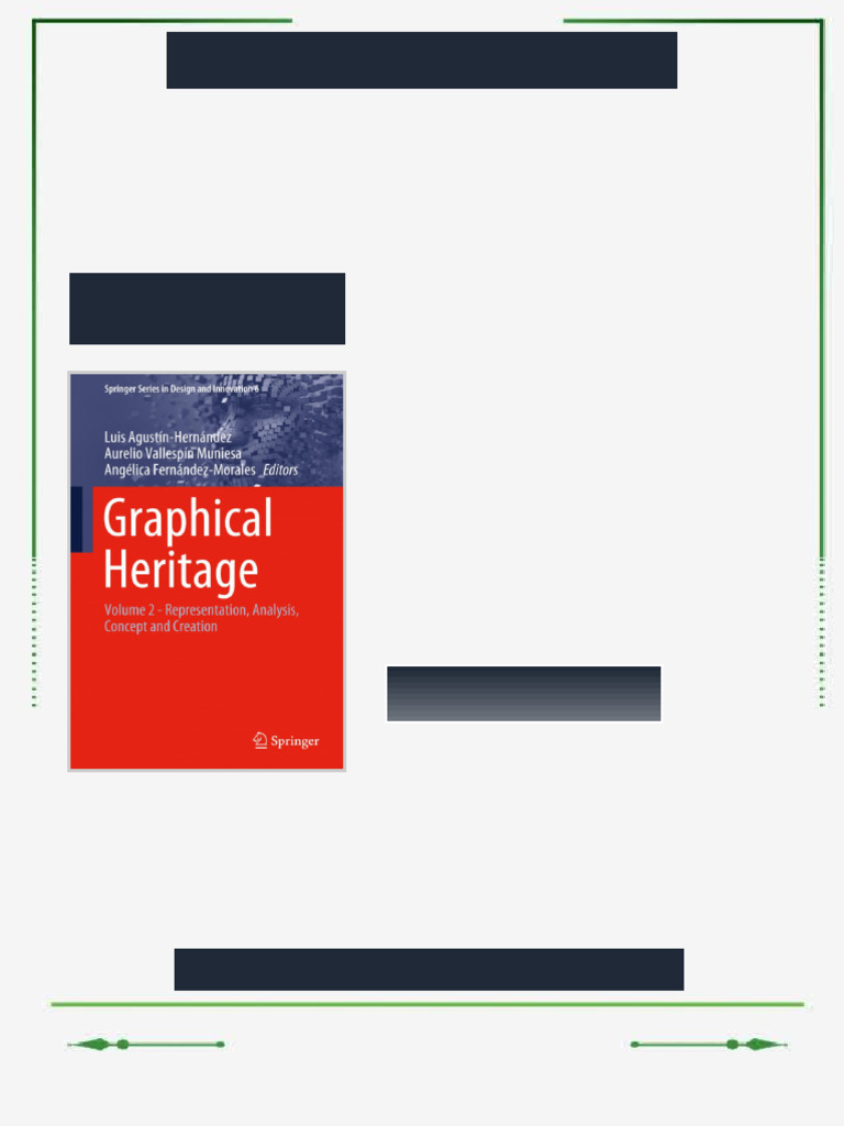 Graphical Heritage Volume 2 Representation Analysis Concept and ...