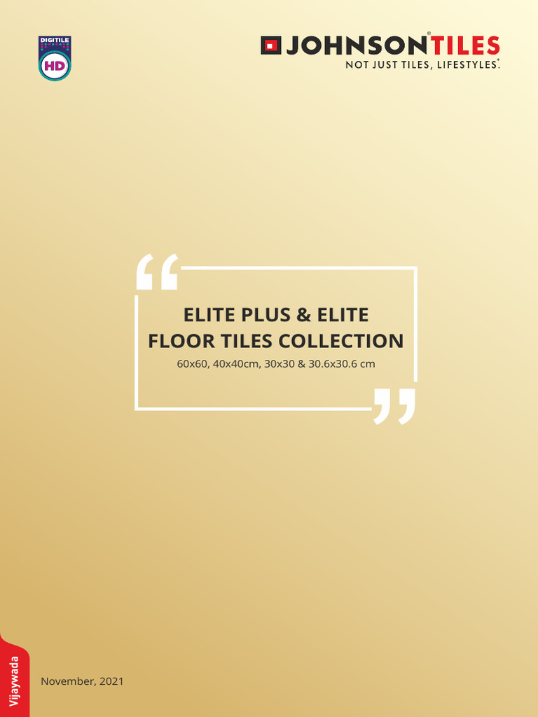 Elite Plus Floor Tiles Collection Overview | PDF | Tile | Hardness