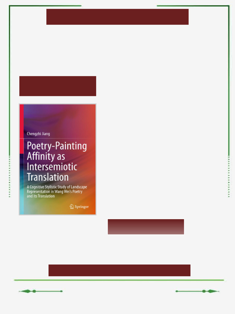 Translation A Cognitive Stylistic Study of Landscape Representation in ...