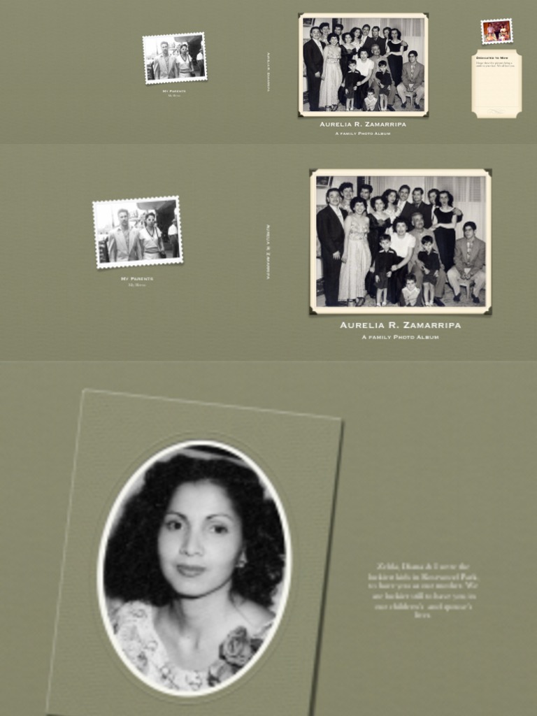 Family Photo Album Tribute to Mom | PDF