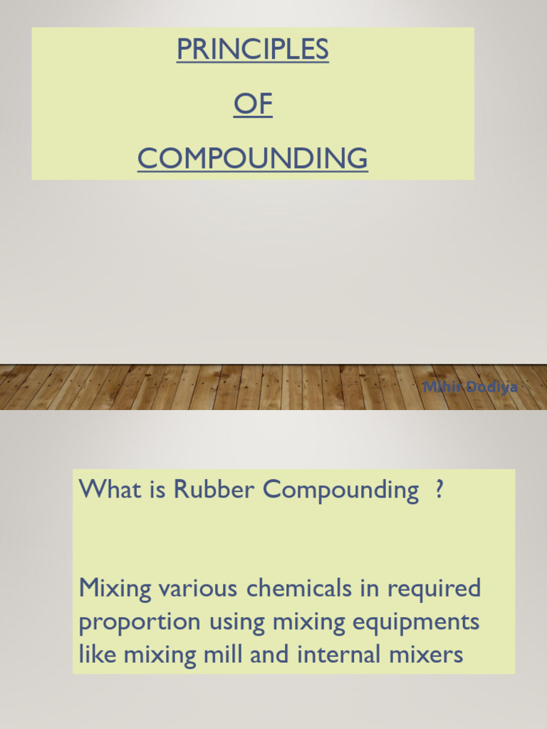 Rubber Compounding Badics 1712726420 | PDF | Silicon Dioxide ...