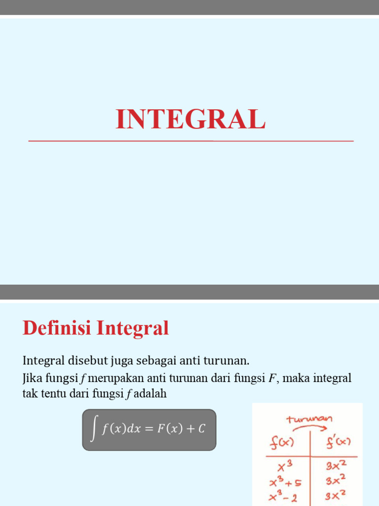 Integral | PDF