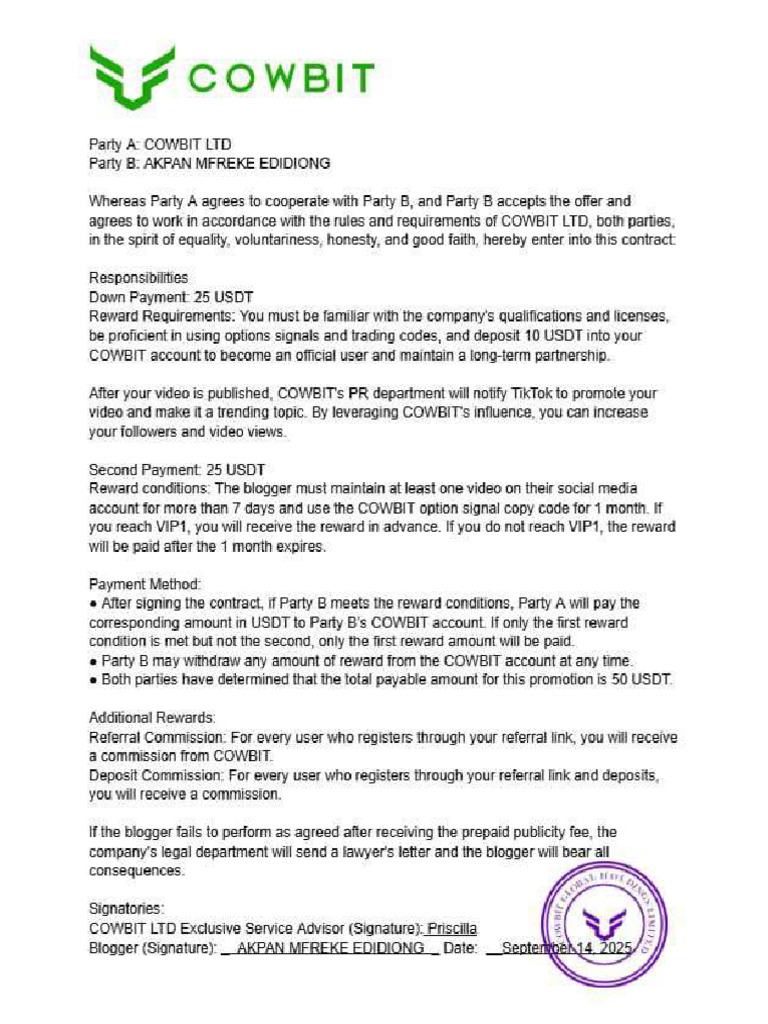 Letter Head | PDF