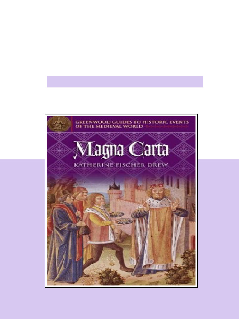 (Ebook) Magna Carta by Katherine Fischer Drew ISBN 9780313325908 ...