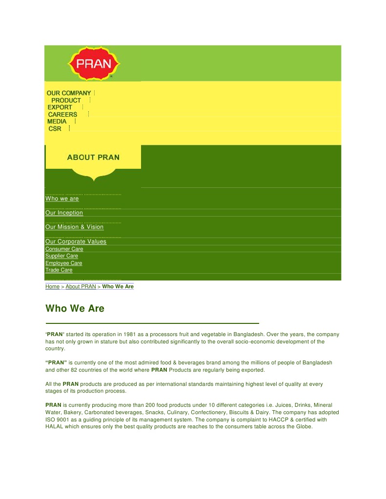 Pran | PDF